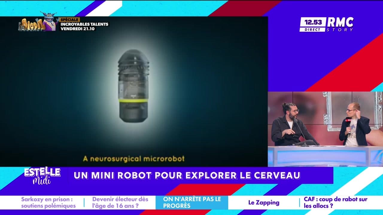 On n'arrête pas le progrès : Un mini robot pour explorer le cerveau - 20/10