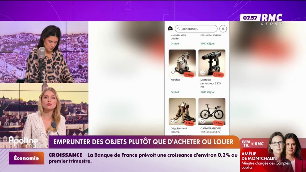 Emprunter des objets plutôt que d'acheter ou louer