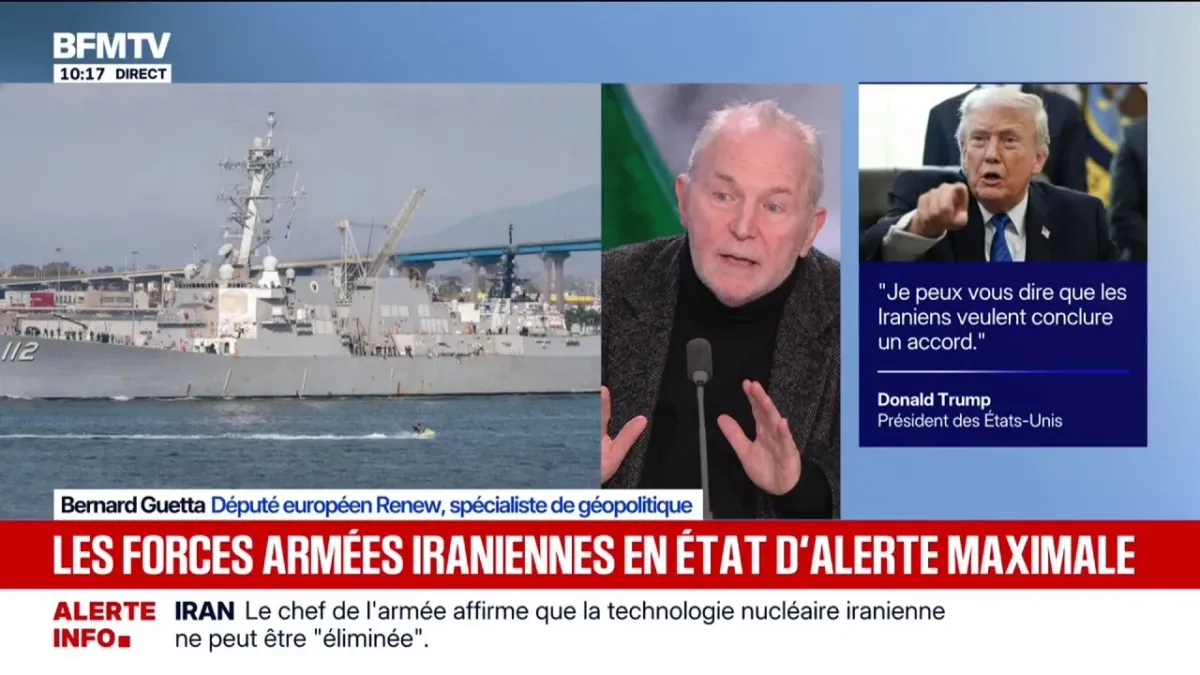 Tensions entre l'Iran et les États-Unis: l'Europe "n'a pas de place à ...