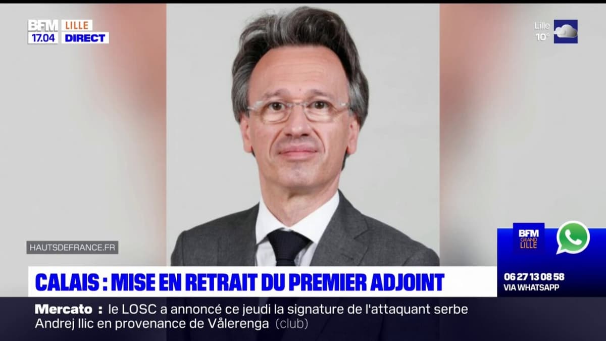 Calais: Emmanuel Agius, premier adjoint au maire, mis en retrait