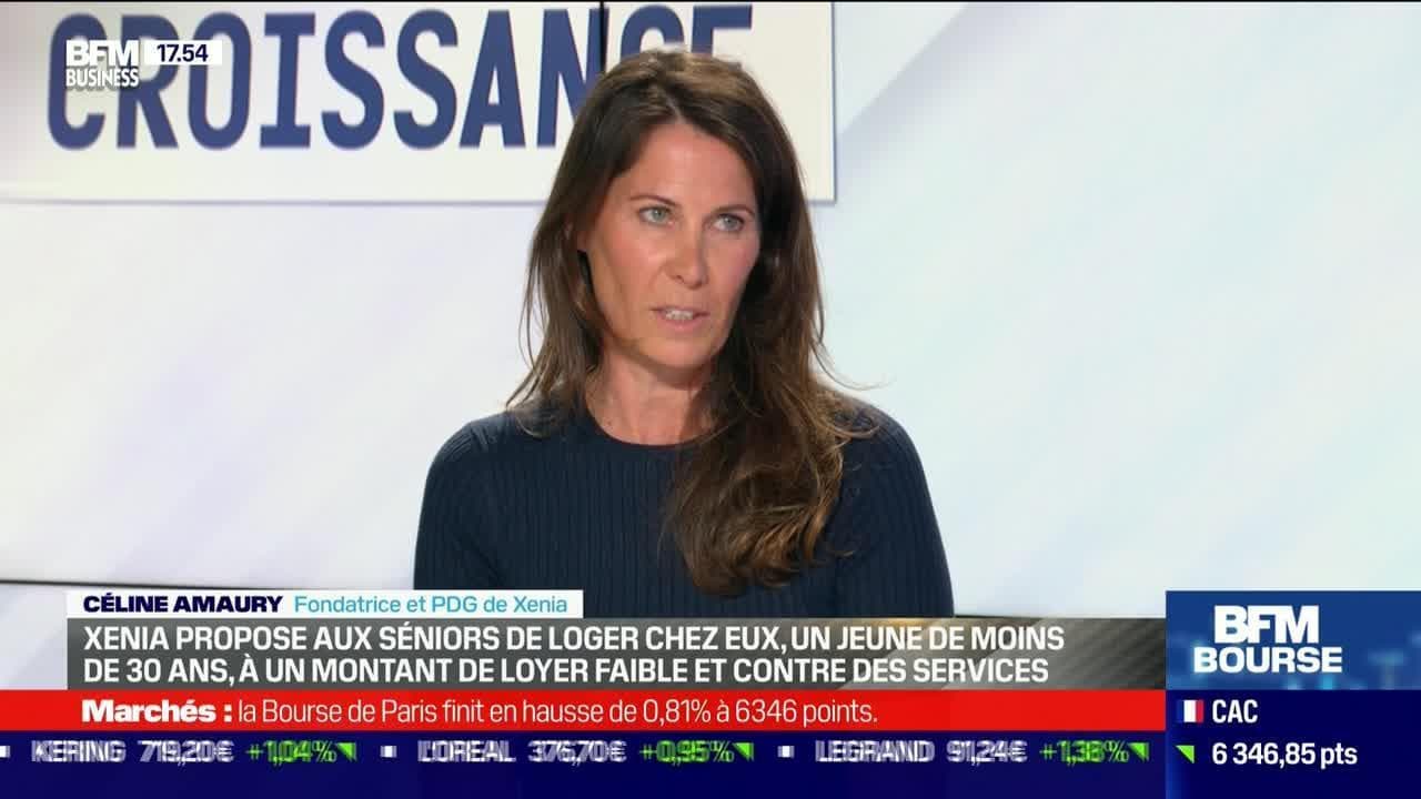 Céline Amaury (Xenia) : Xenia propose aux séniors de loger chez eux, un ...