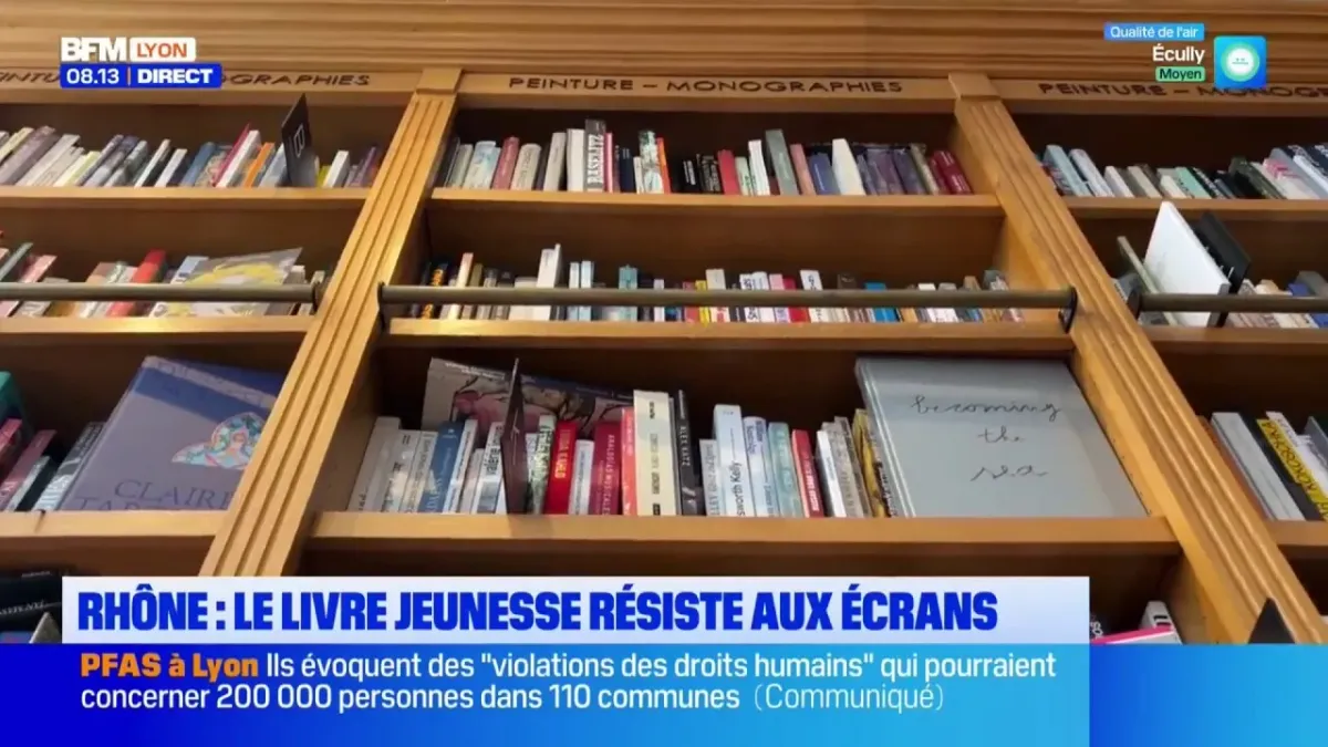 Rhône : le livre jeunesse résiste face aux écrans