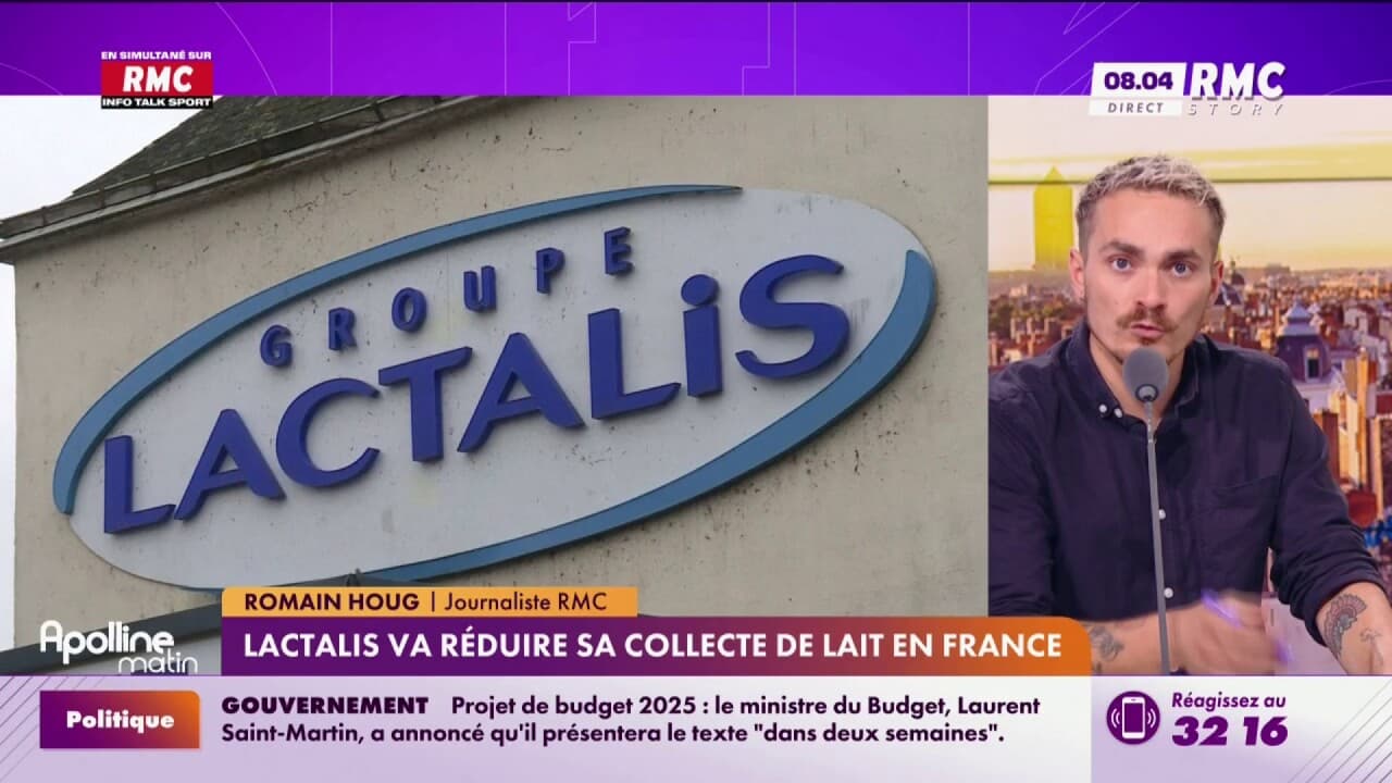 Lactalis va considérablement réduire sa collecte de lait en France