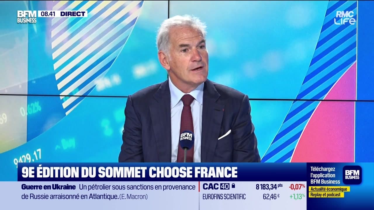 Le club de la Bourse : Neuvième édition du sommet Choose France - 01/06