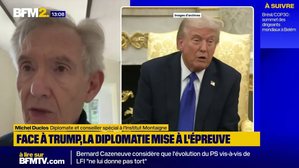 Donald Trump, un an après : "rapport de force" et "flatterie", comment ...