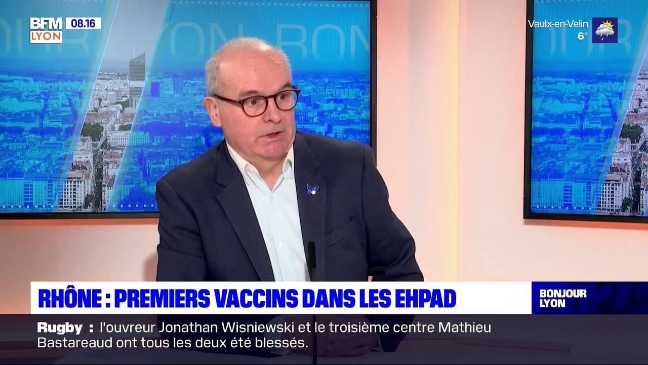 Rhône: "on attend ce vaccin avec impatience" confie Olivier Geoffroy ...