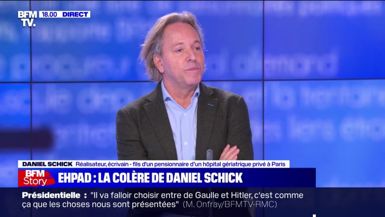 Daniel Schick: "Je ne peux pas supporter de voir ce qui arrive chaque jour à mon père"