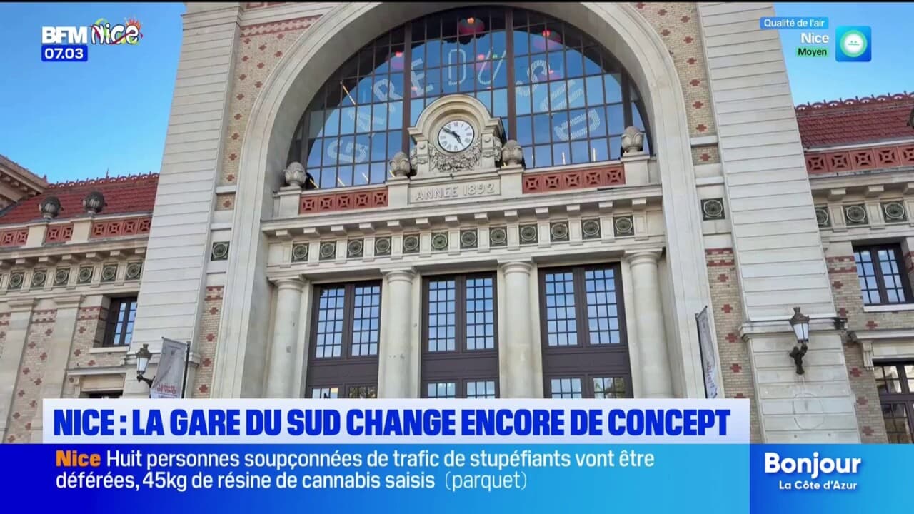 Nice : la Gare du Sud change encore de concept