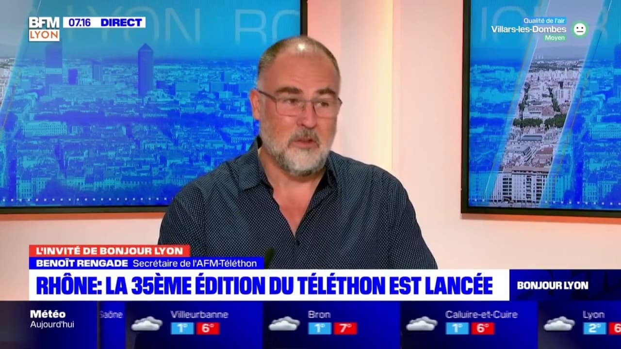 Téléthon: Benoît Rengade savoure "les retrouvailles" après une édition ...
