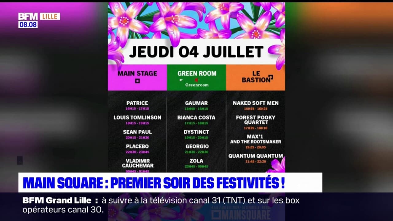 Main Square: premier soir des festivités ce jeudi