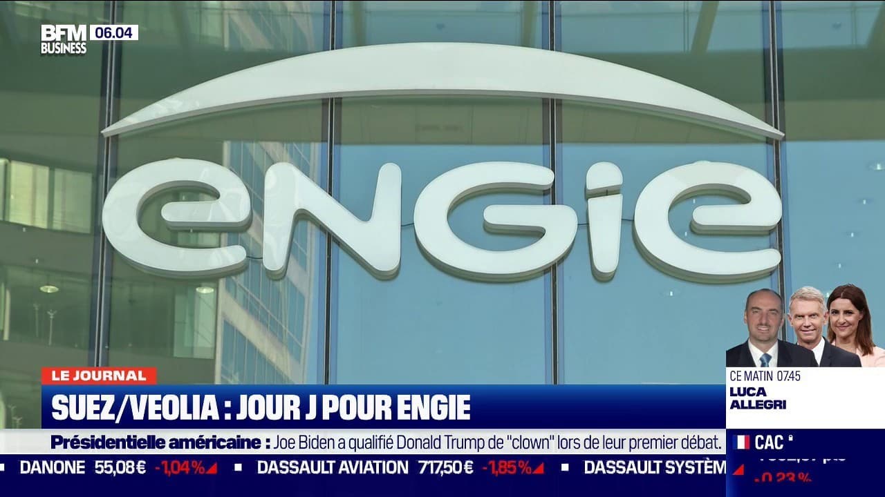 Suez/Veolia: jour J pour Engie