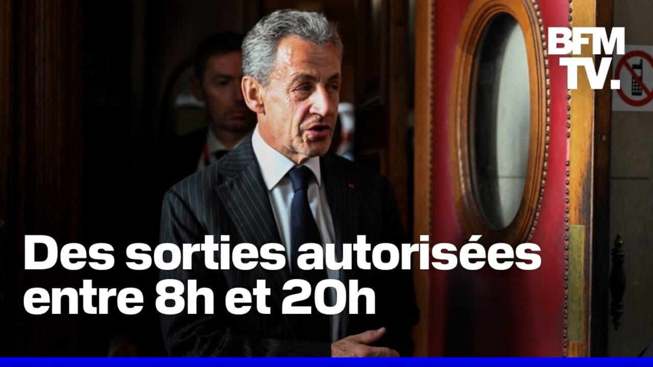 Nicolas Sarkozy s’est fait poser son bracelet électronique ce vendredi après sa condamnation ...