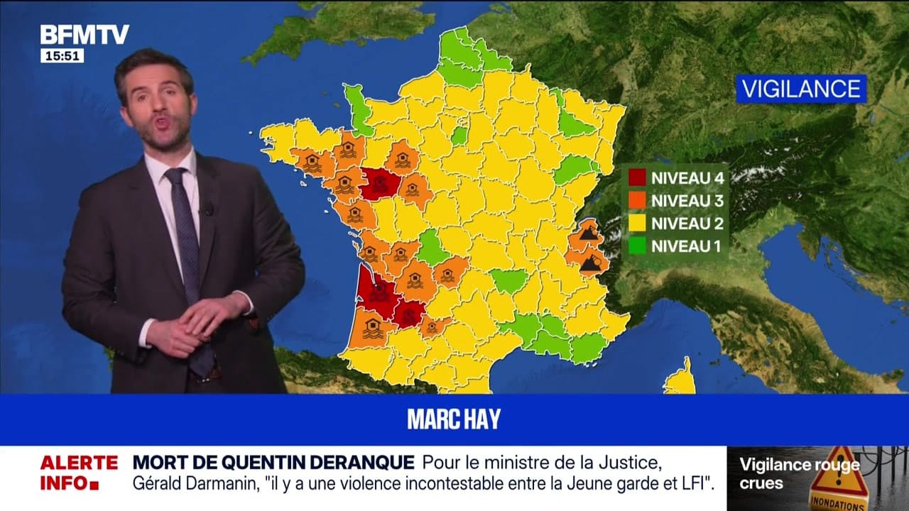 La météo pour ce mercredi 18 février 2026