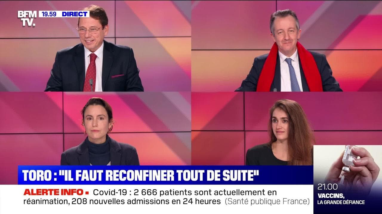 Ludovic Toro, Claire Lejeune, Julie Graziani et Christophe Barbier, qui ...