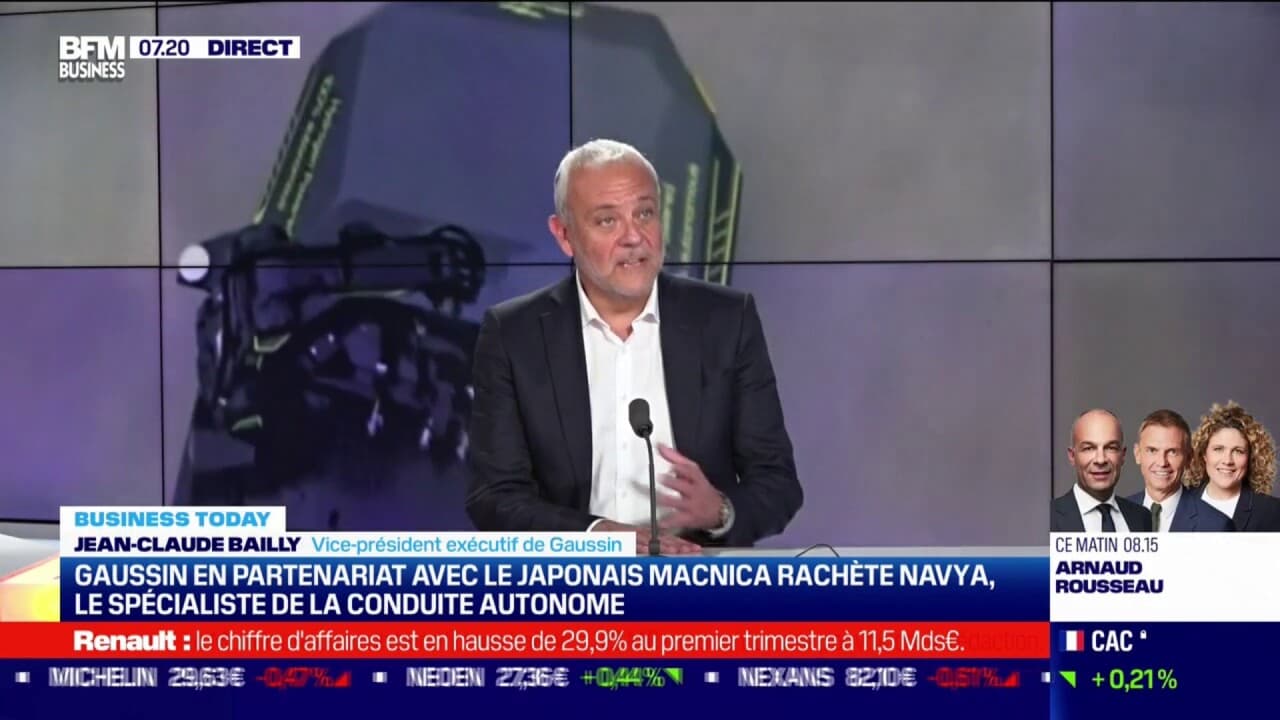 "Navya est une pépite de la french tech" réagit Jean-Claude Bailly ...