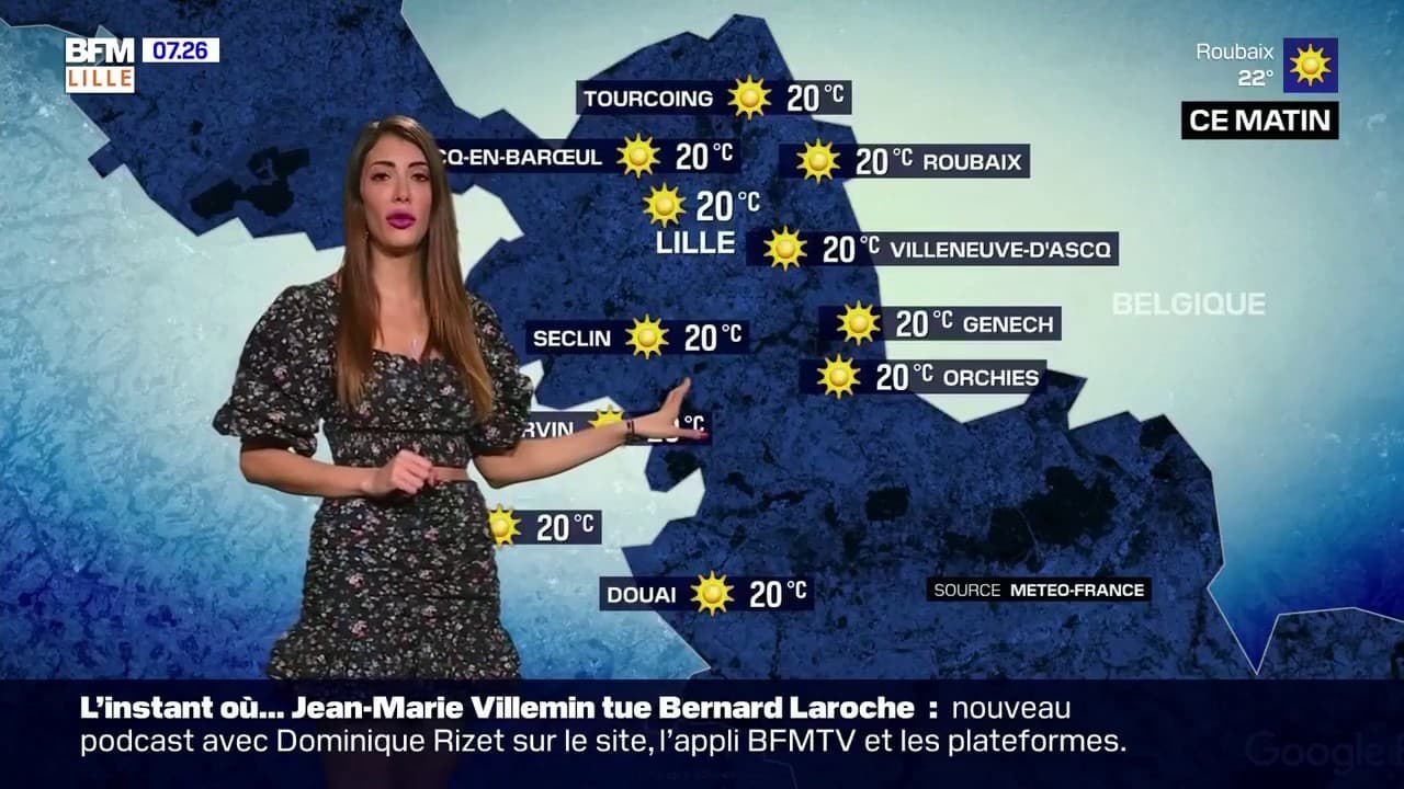 Météo à Lille: encore des fortes chaleurs, jusqu'à 31°C cet après-midi Météo à Lille: encore des fortes chaleurs, jusqu'à 31°C cet après-midi