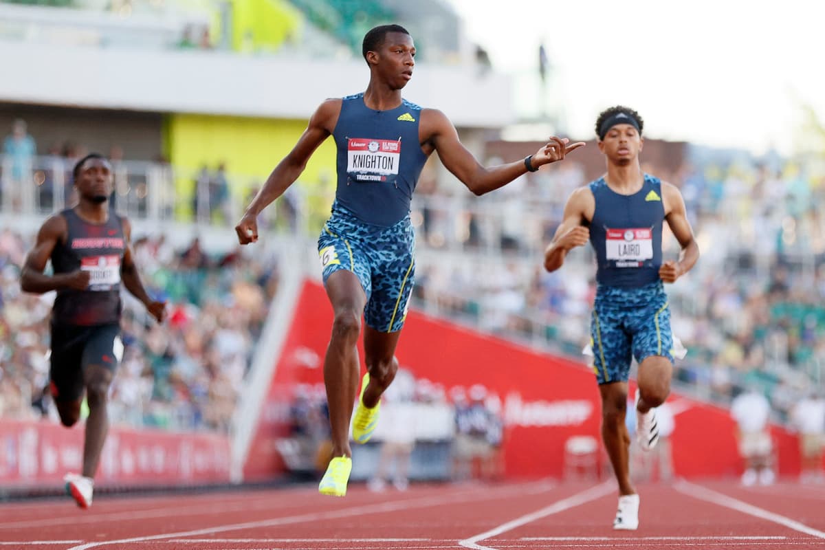 Erriyon Knighton, le phénomène de dix-sept ans qui bat les records de ...