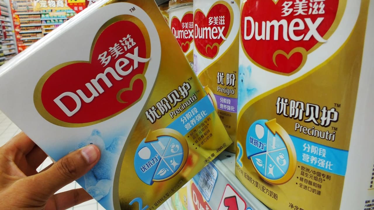 Danone se sépare de la marque de nutrition infantile Dumex