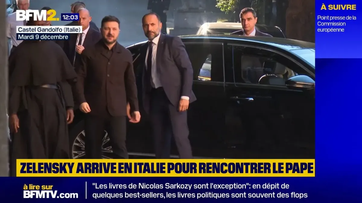 Le président ukrainien Volodymyr Zelensky est en Italie pour rencontrer ...
