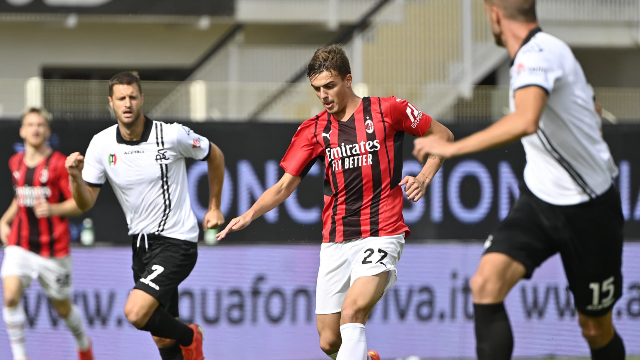 Serie A: première titularisation et premier but pour Daniel Maldini ...