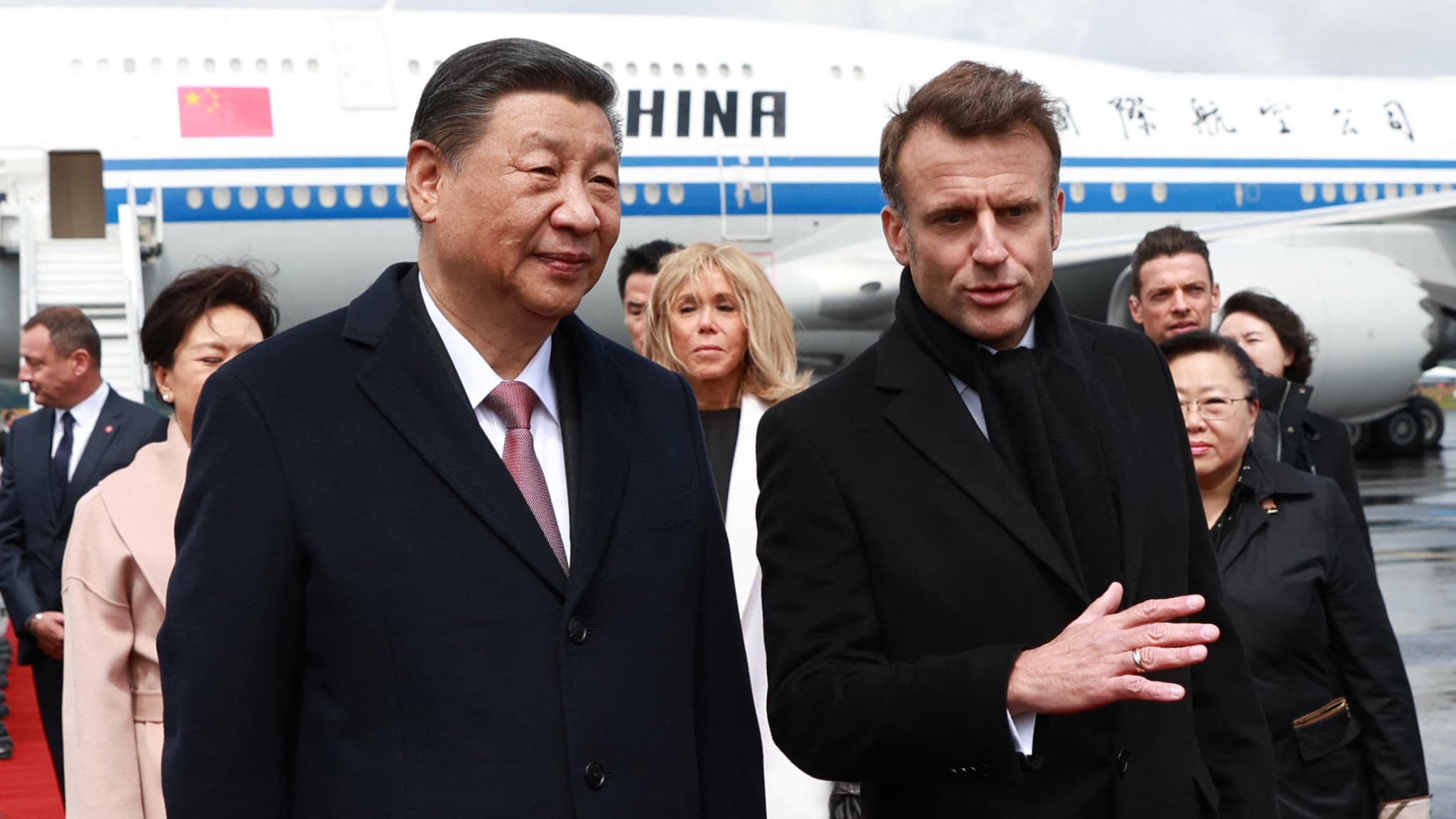 Xi Jinping en France: Emmanuel Macron a évoqué avec le président ...