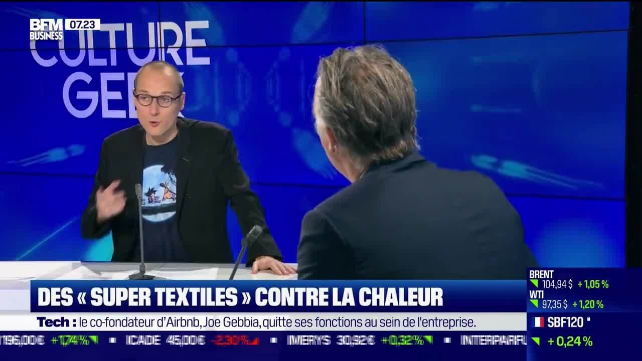 Culture Geek :Des "super textiles" contre la chaleur, par Anthony Morel et Frédéric Simottel - 22/07