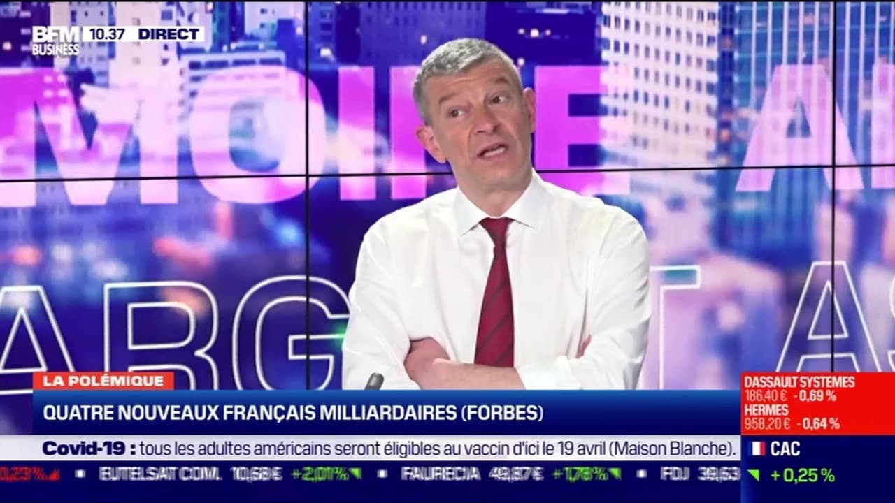 Nicolas Doze : Quatre nouveaux Français milliardaires (Forbes) - 07/04