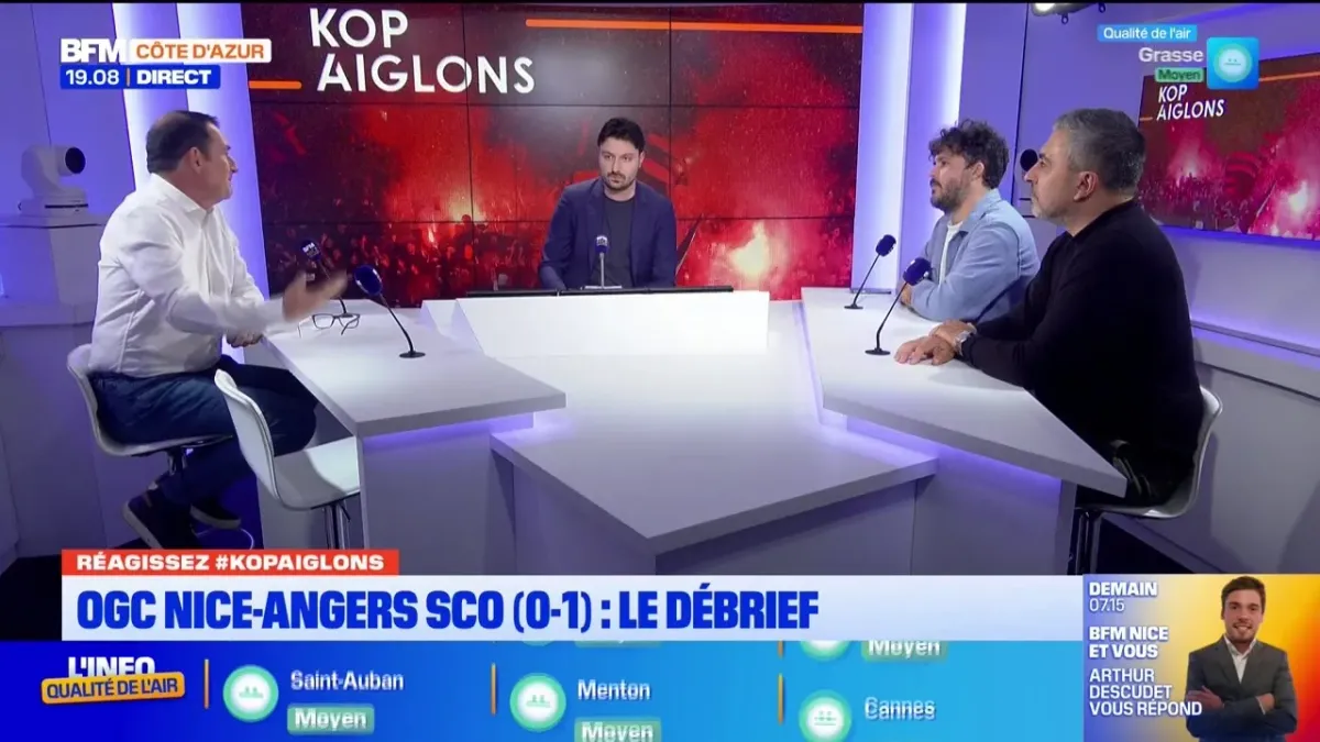 Kop Aiglons du lundi 8 décembre - OGC Nice-Angers SCO (0-1) : le débrief