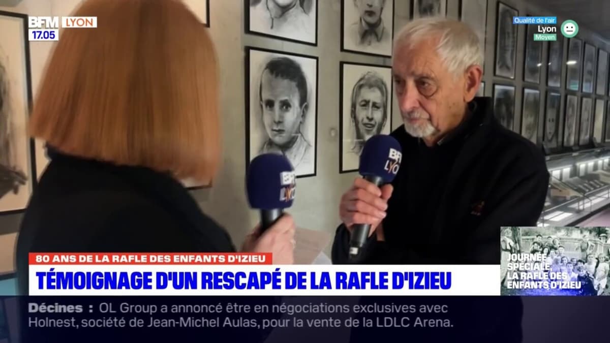 80 ans de la rafle des enfants d'Izieu: le témoignage d'un rescapé sur ...