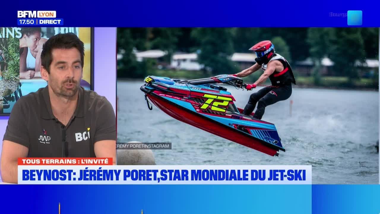 Tous terrains du lundi 17 mars - Beynost : Jérémy Poret, star mondiale du jet-ski