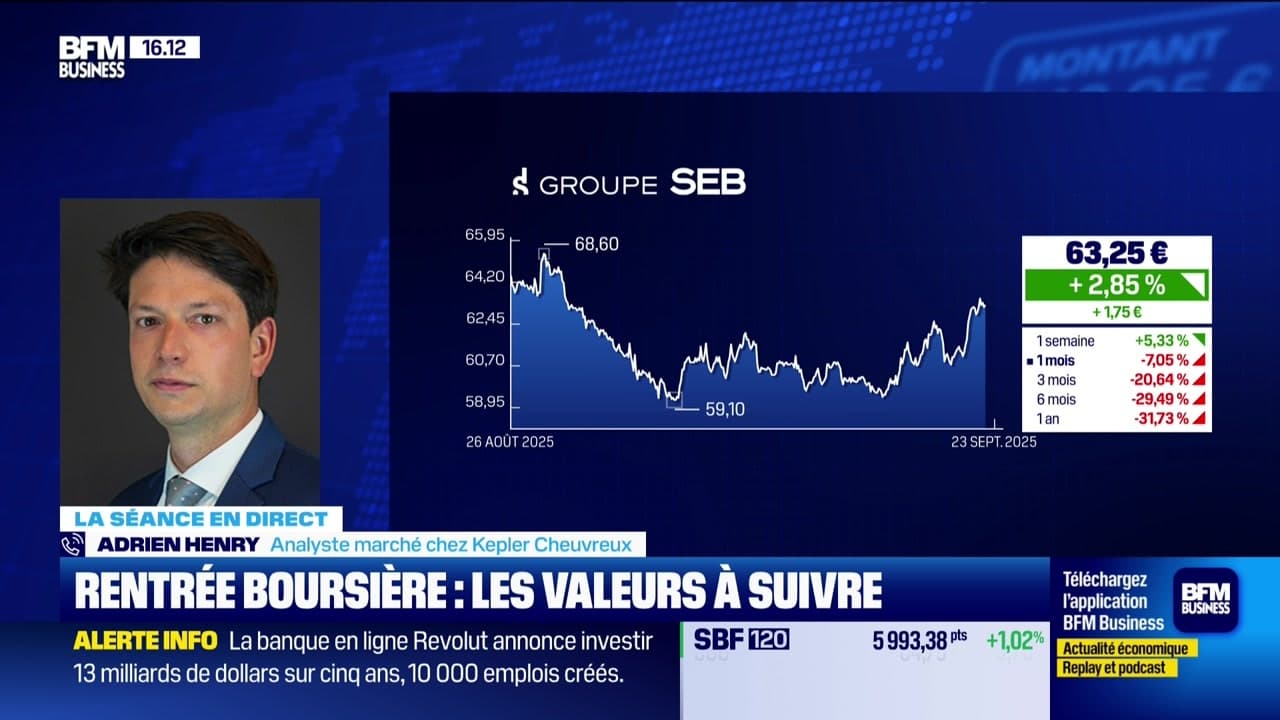 Le pari de Kepler Chevreux : Seb - 23/09