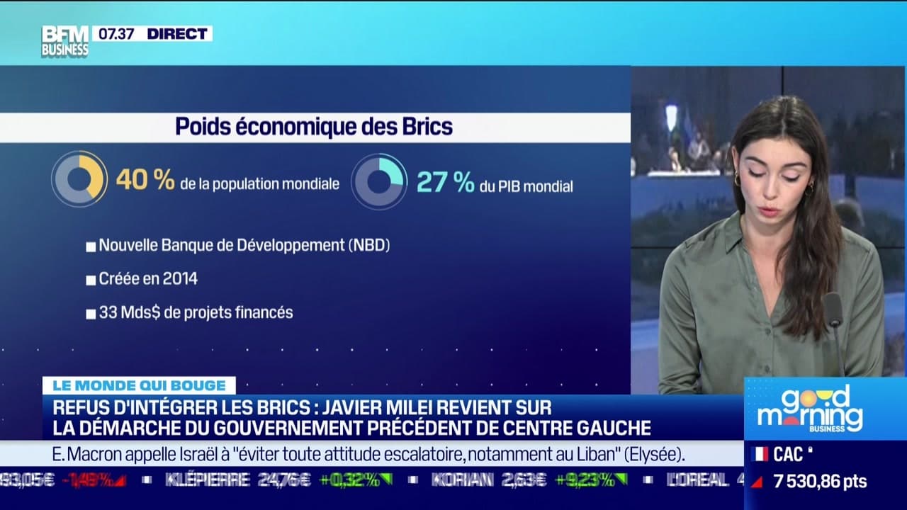 Laura Cambaud : L’Argentine de Javier Milei n’adhérera pas au bloc des Brics - 03/01
