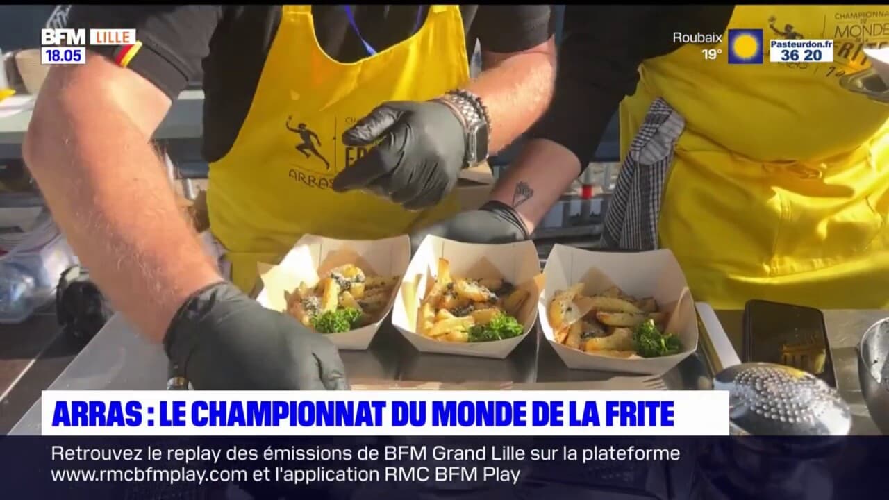 Arras: le championnat du monde de la frite