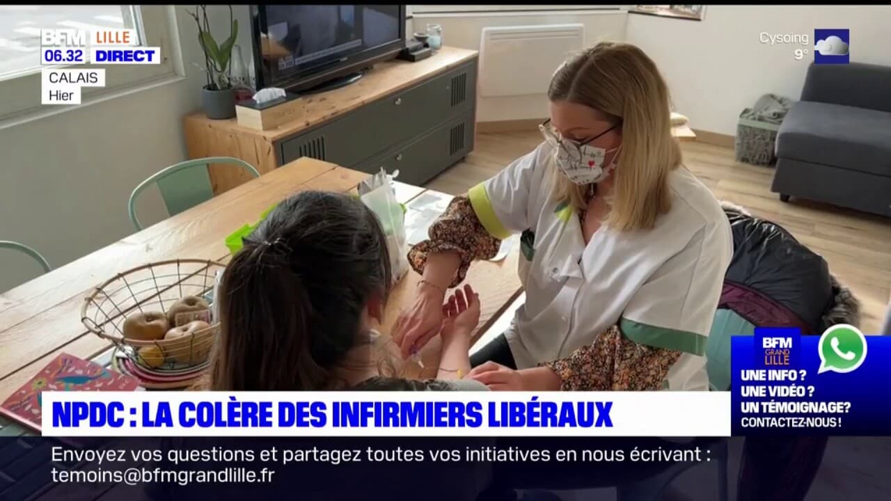 Nord-Pas-de-Calais: le ras-le-bol des infirimiers libéraux