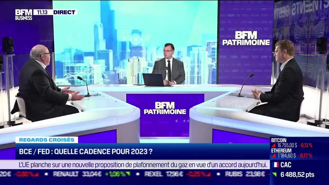 Eric Bertrand VS Emmanuel Lechypre : BCE / Fed, quelle cadence pour ...