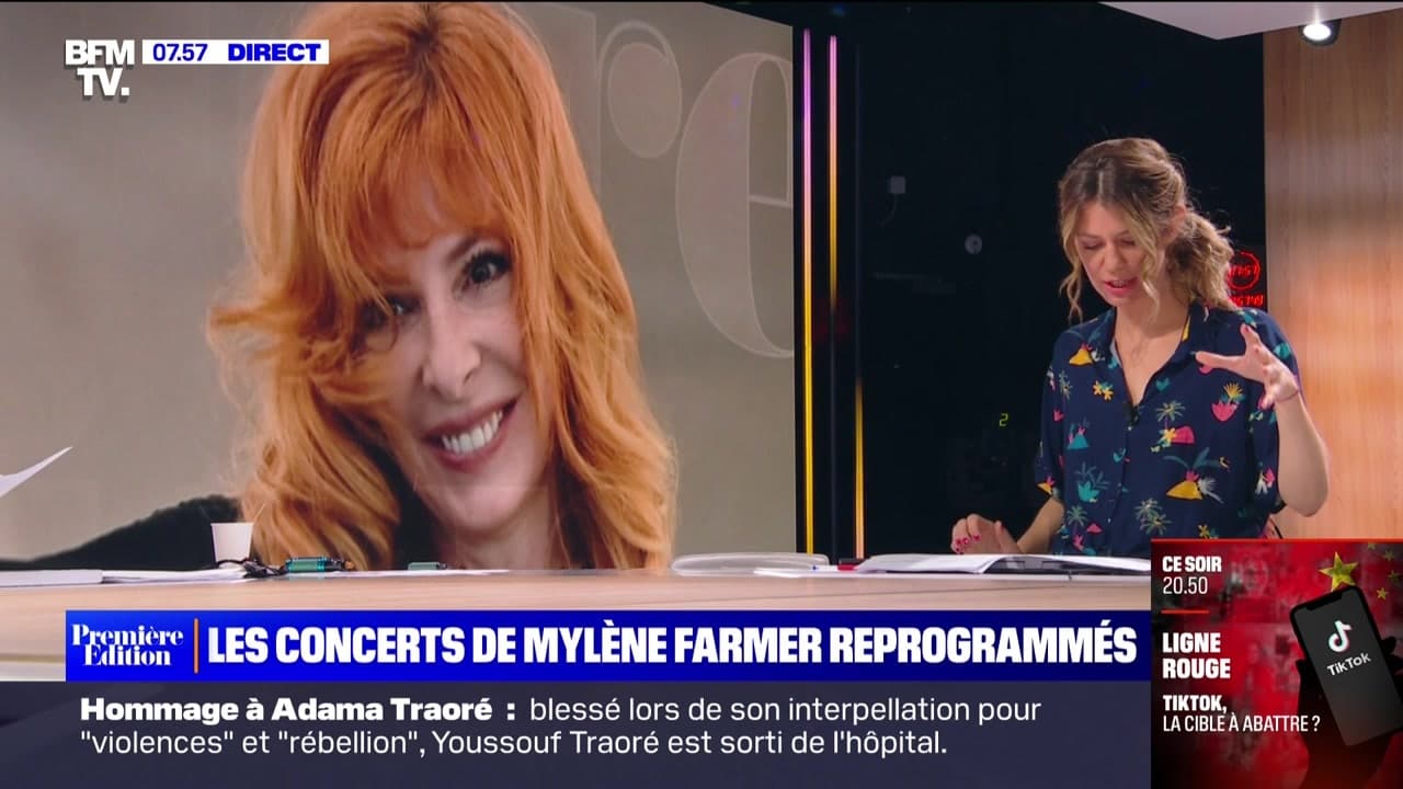 Les concerts de Mylène Farmer reprogrammés - 10/07