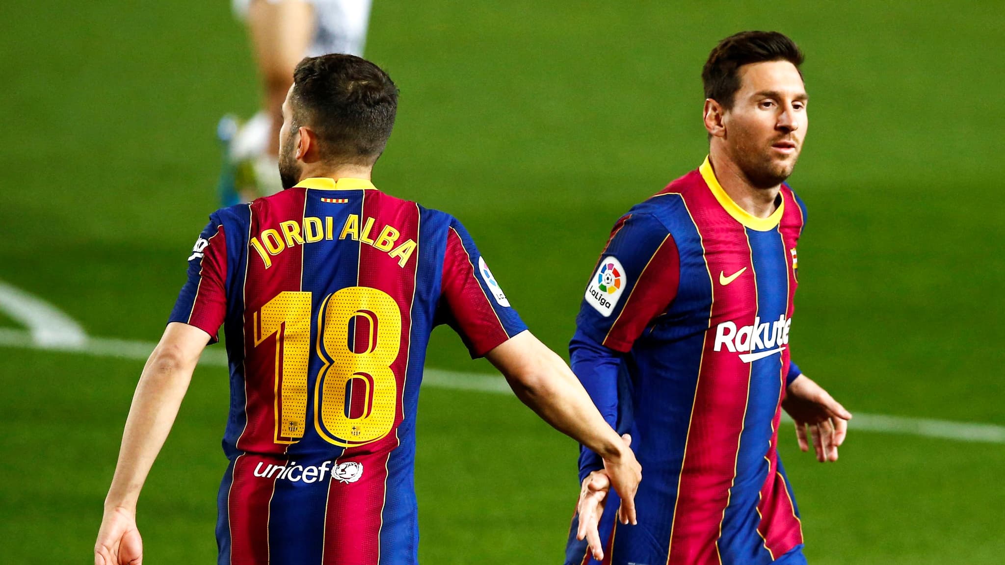 Mercato: le nouvel appel du pied de Jordi Alba pour Messi au Barça