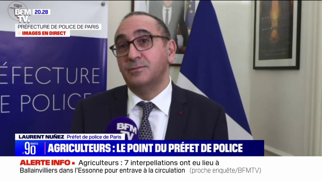 Laurent Nuñez, préfet de police de Paris: "La ligne rouge a été ...