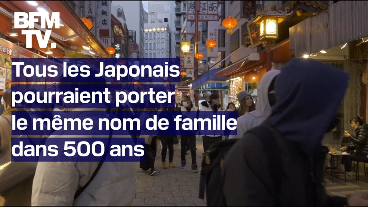 Dans 500 ans, tous les Japonais pourraient porter le même nom de famille
