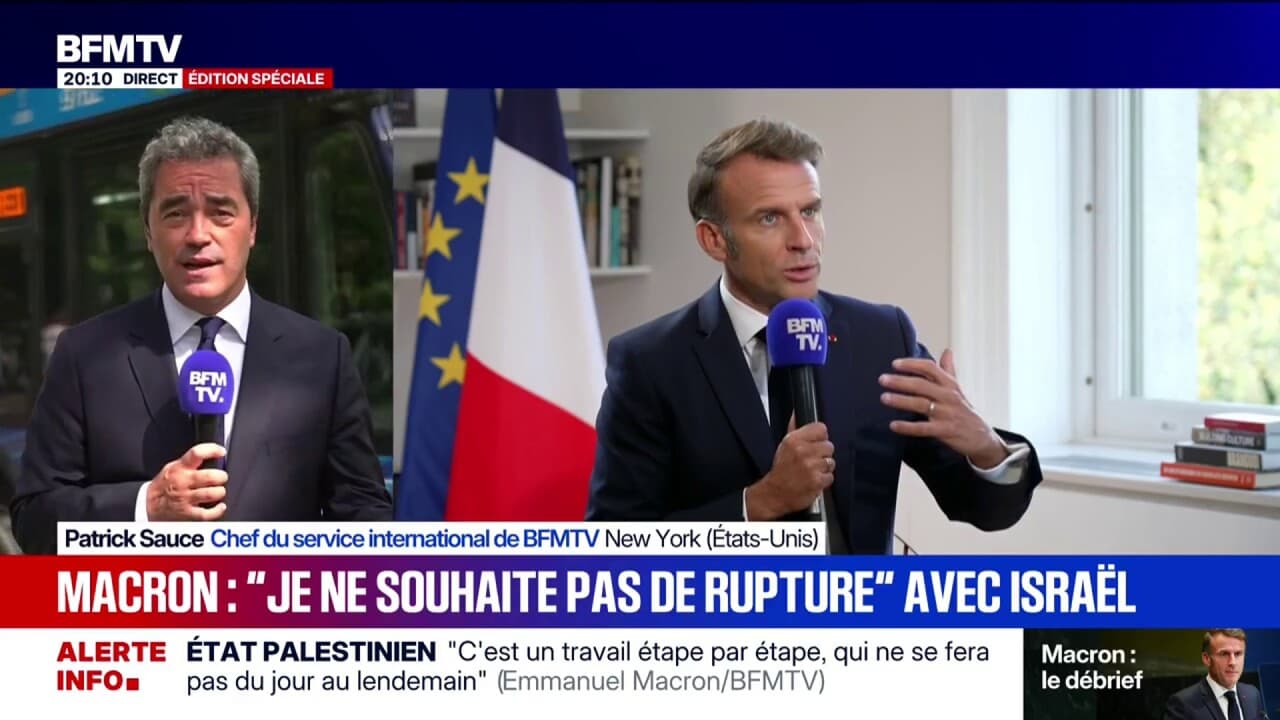 Patrick Sauce, chef du service international de BFMTV, revient sur les ...
