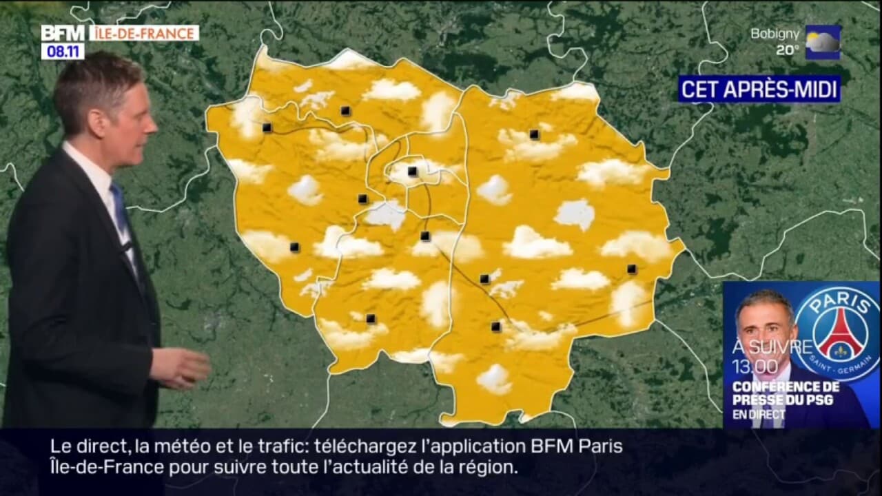 Météo Paris-Île-de-France: journée ensoleillée avec un retour des ...