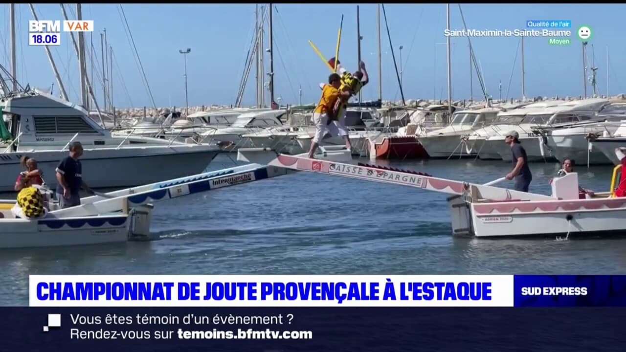 Marseille: la finale du championnat de joute provençale se déroulait à ...