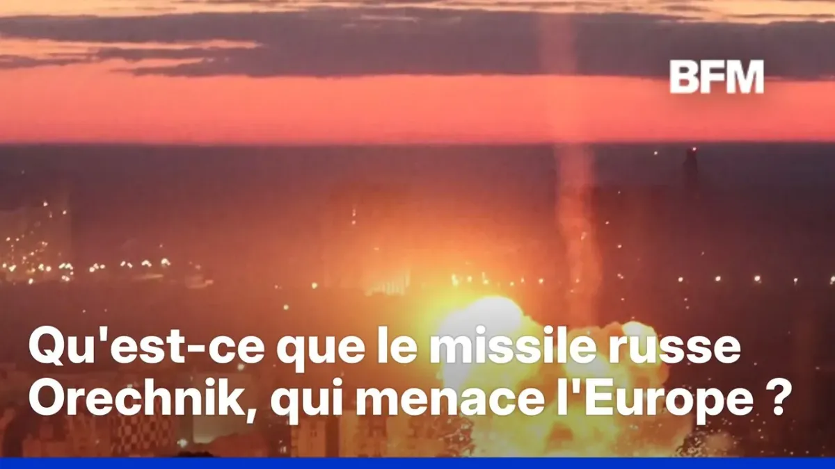 Guerre en Ukraine: qu'est-ce que le missile Orechnik, capable d ...