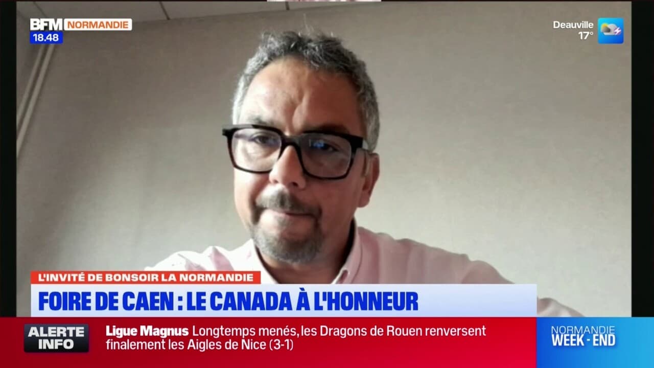 David Brad, directeur de la Foire internationale de Caen, raconte la ...