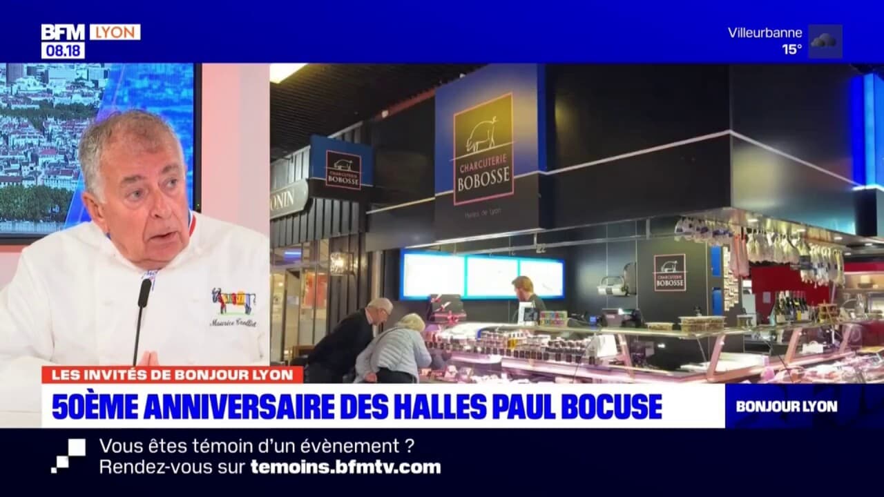 Lyon: le 50ème anniversaire des Halles Paul Bocuse