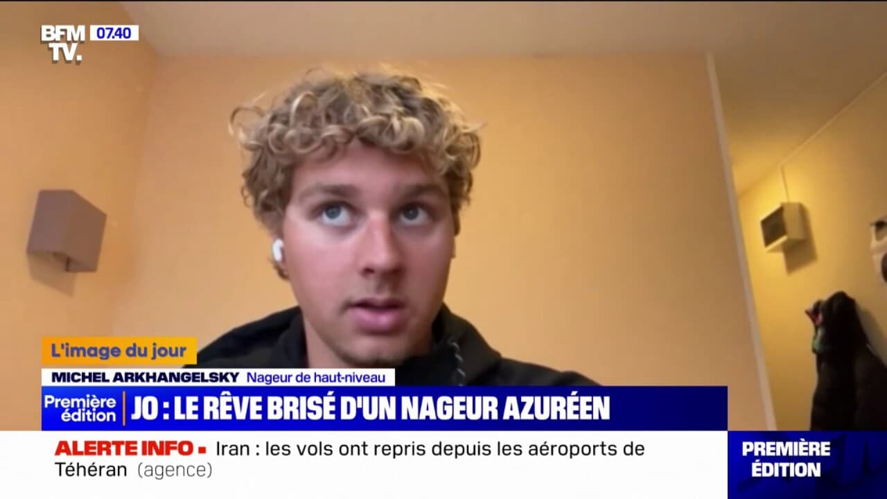 Le rêve olympique du nageur azuréen Michel Arkhangelsky s'éloigne face ...