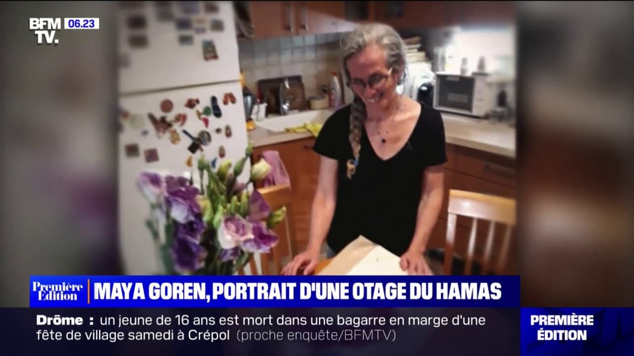 "Histoires d'otages": portrait de Maya Goren, 56 ans, mère de quatre ...