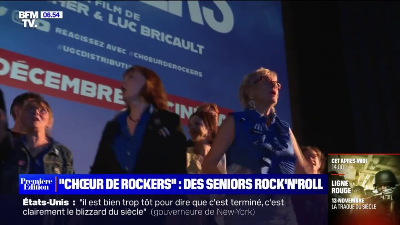 Chœur de rockers», le portrait d'une chorale de septuagénaires amateurs ...