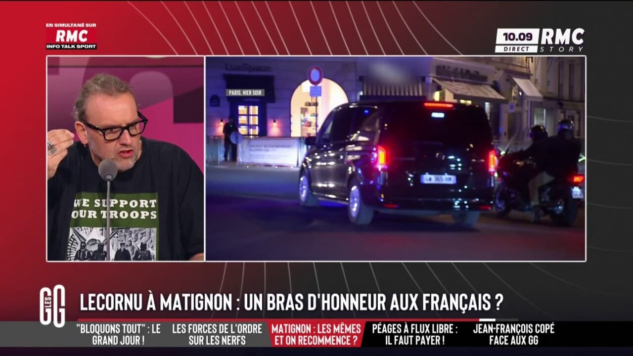 Lecornu à Matignon : "Le premier casseur français, c'est Macron", s ...