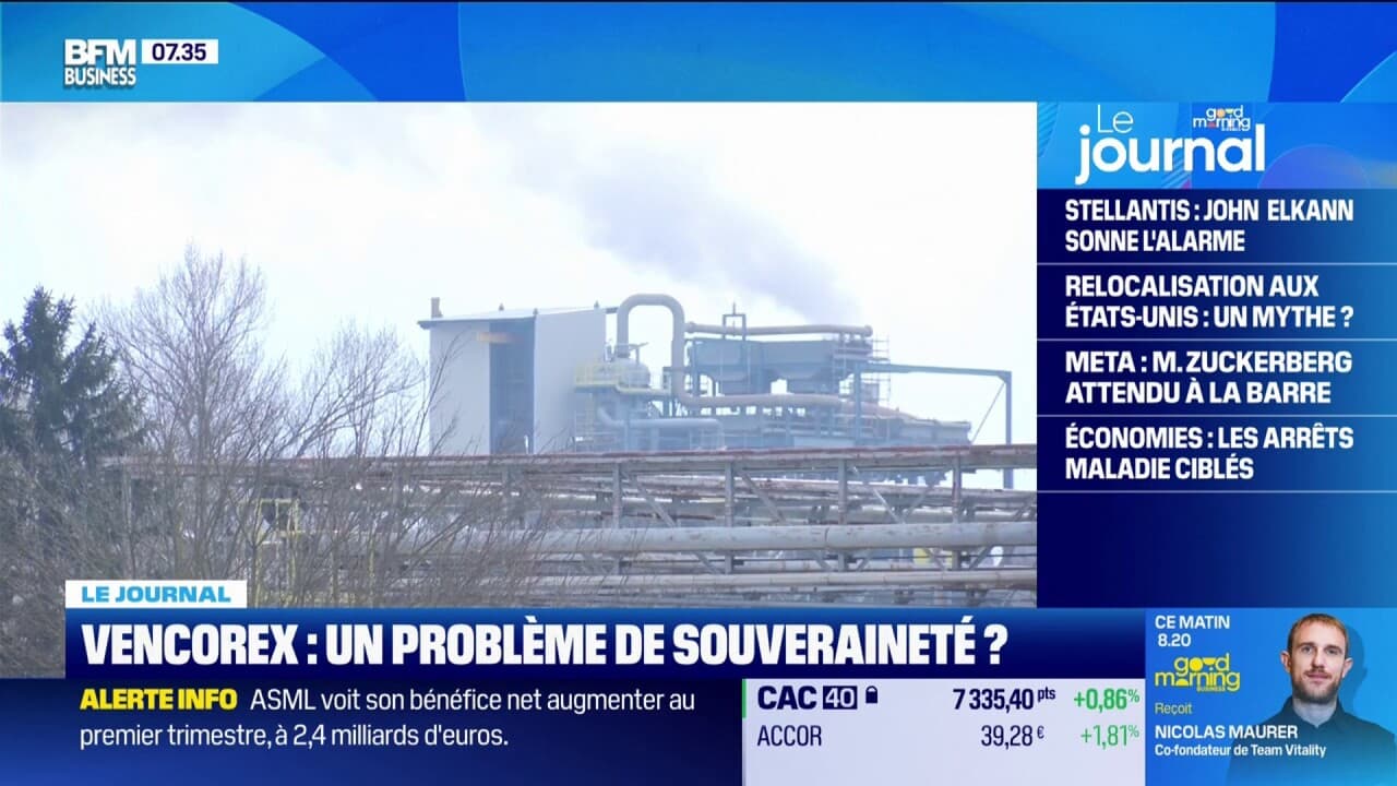 Vencorex repris par un groupe chinois: pour Marc Ferracci, il n'y a "aucun problème de souveraineté"